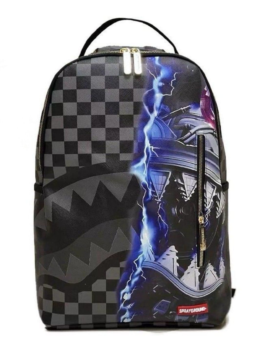 Sprayground Lightning Clash Graphic Backpack – Style&Comfort